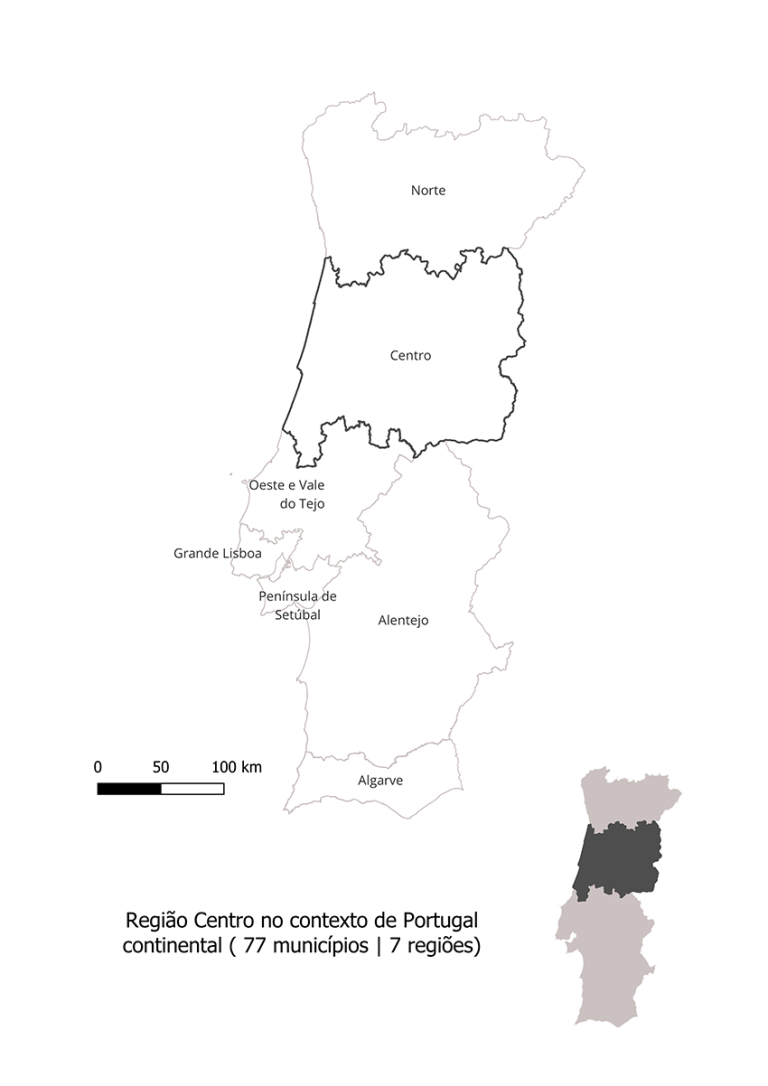 Mapas da Região Centro – ccdrc